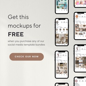 Social Media Preview Instagram Grid Layout Mockup Template Pinterest ...