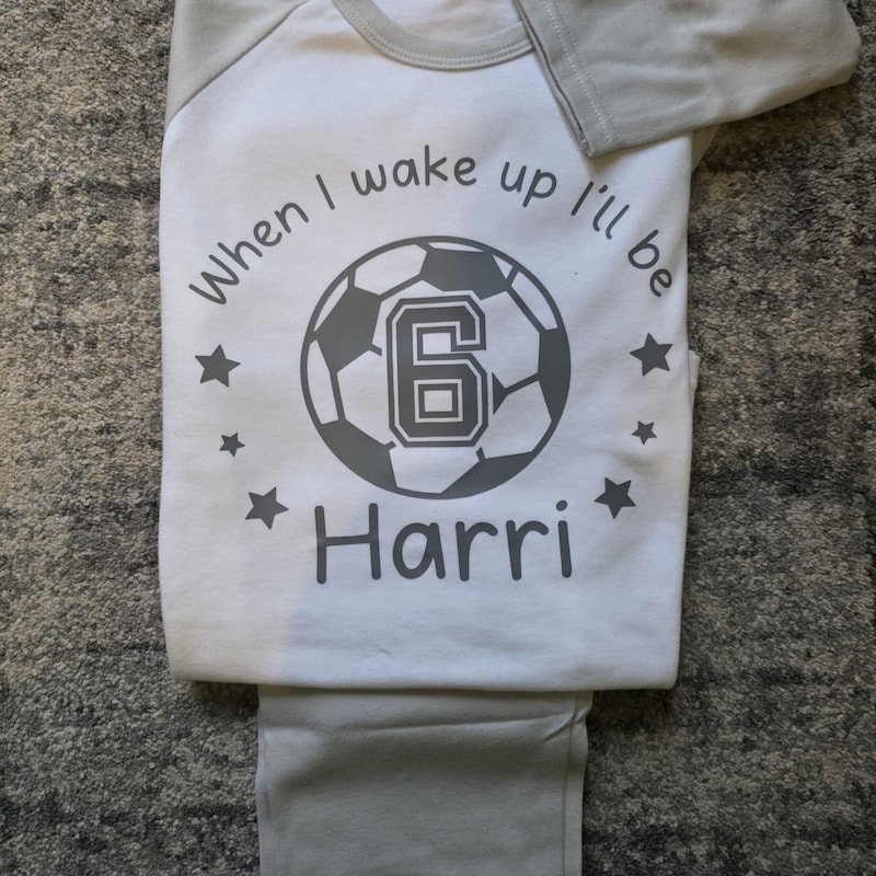 When I Wake up I Will Be 1 Pajamas - Etsy UK