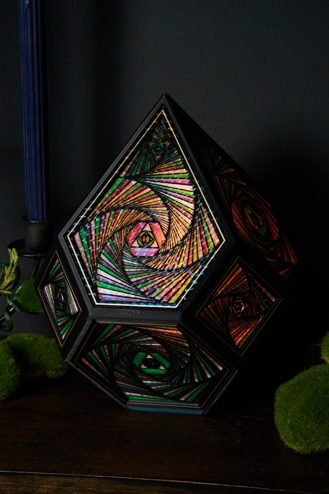 As Above, so Below Geolamp - Decorative Sacred Geometry Inspired Table ...