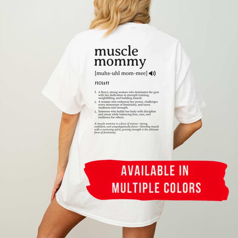 Muscle Mommy Shirt - Etsy