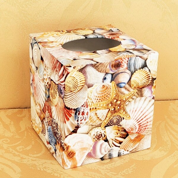 Beach Tissue Box - Etsy