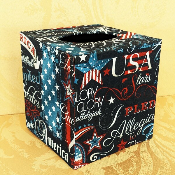Tissue Box Cover - Etsy