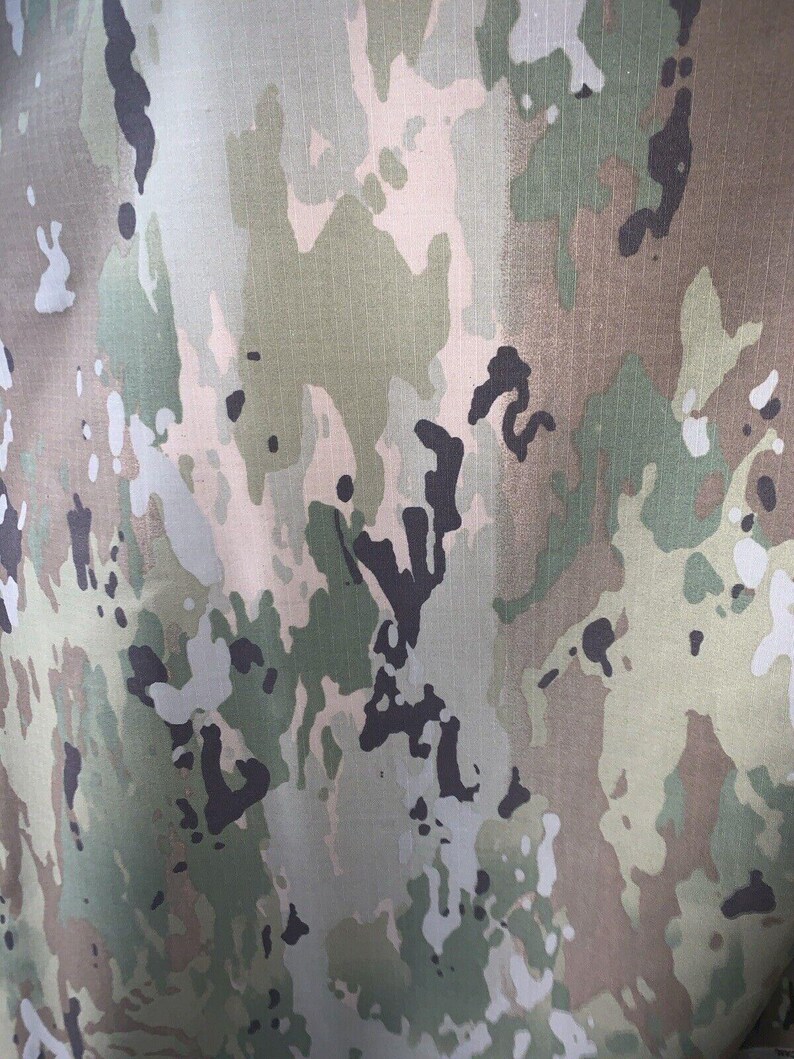 Ocp Scorpion Nyco Ripstop Camouflage Fabric Military Bdu 65" - Etsy
