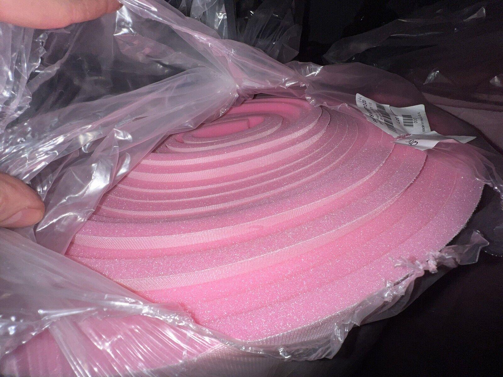 Pink Sew Foam Upholstery First Quality 1/2" Craft Padding W/scrim ...
