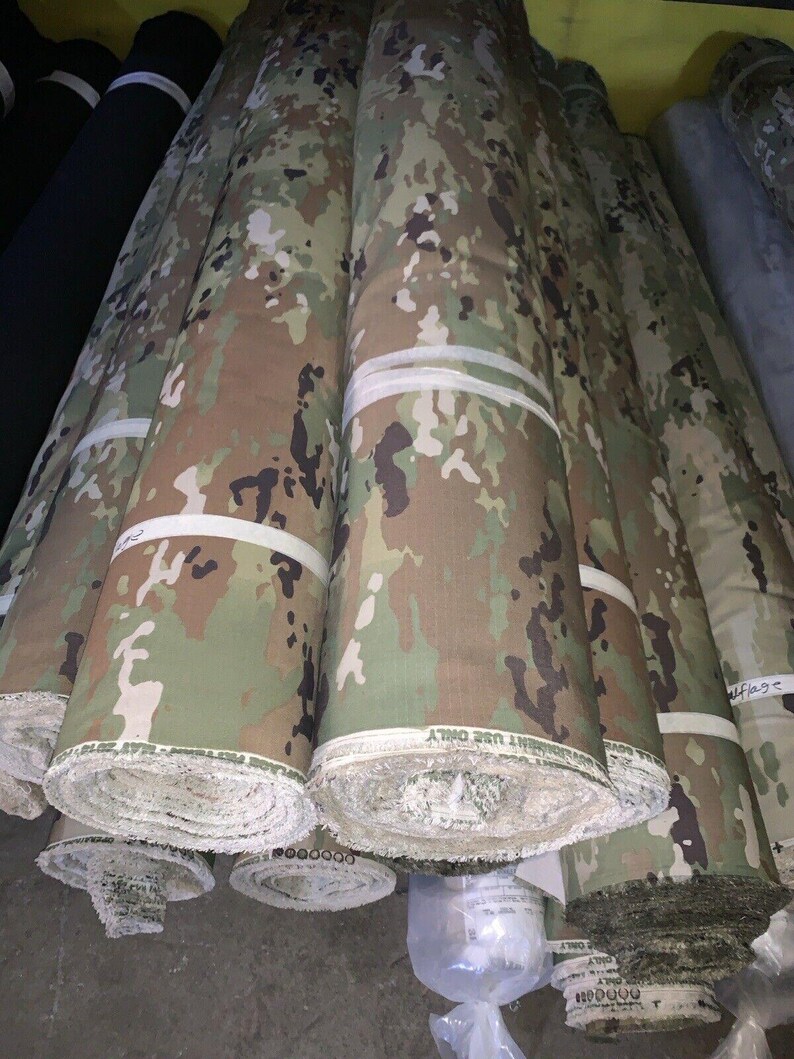Ocp Scorpion Nyco Ripstop Camouflage Fabric Military Bdu 65" - Etsy