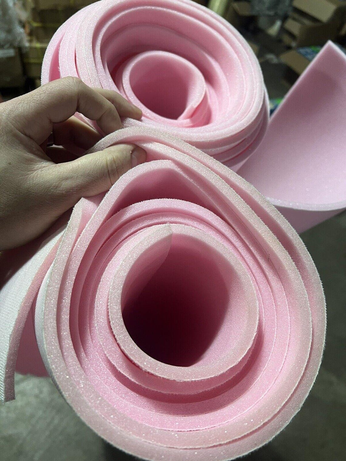 Pink Sew Foam Upholstery First Quality 1/2" Craft Padding W/scrim ...