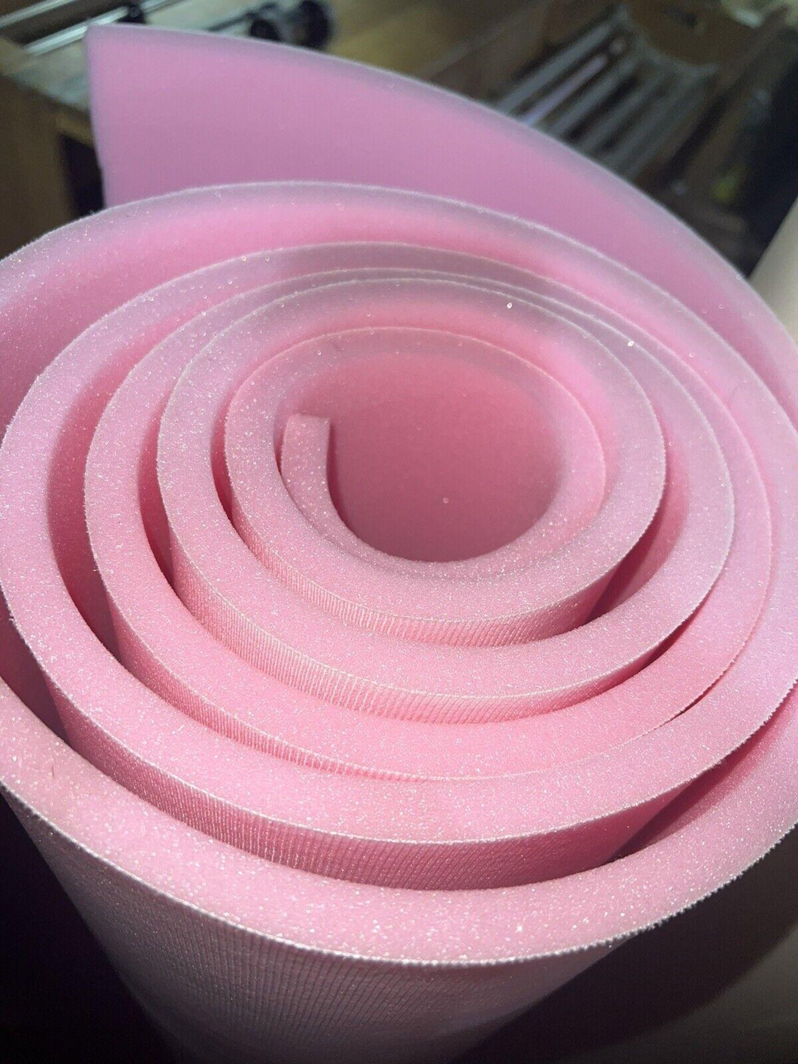 Pink Sew Foam Upholstery First Quality 1/2" Craft Padding W/scrim ...