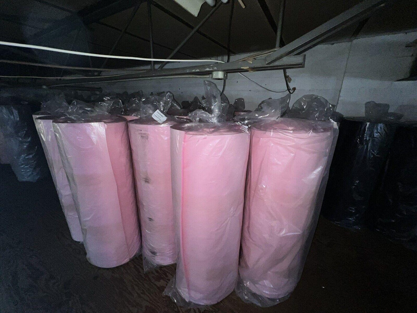 Pink Sew Foam Upholstery First Quality 1/2" Craft Padding W/scrim ...