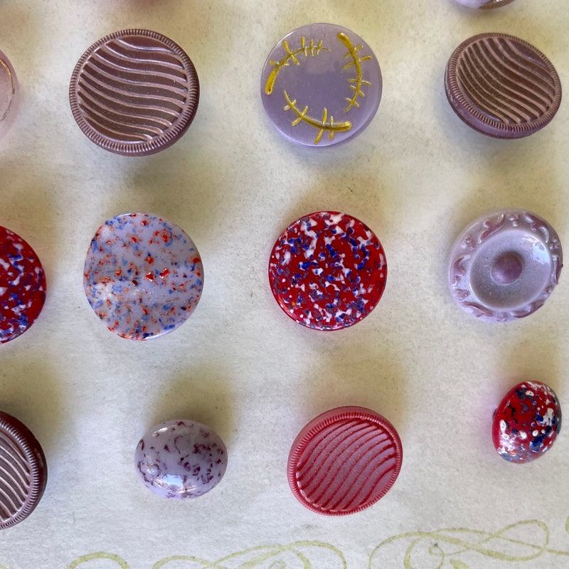 Vintage Look Buttons - Etsy