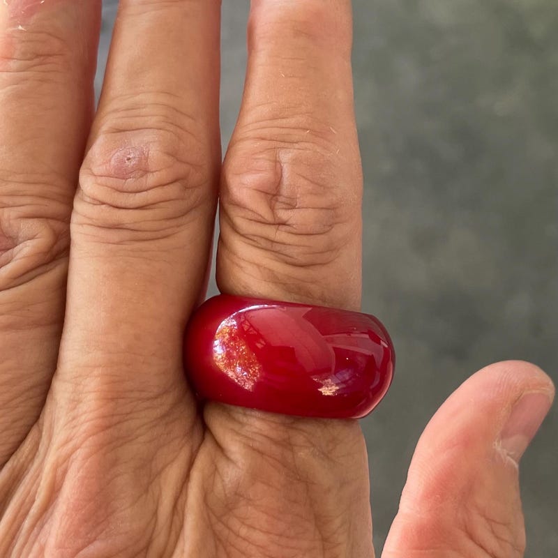 Cherry Red Bakelite - Etsy