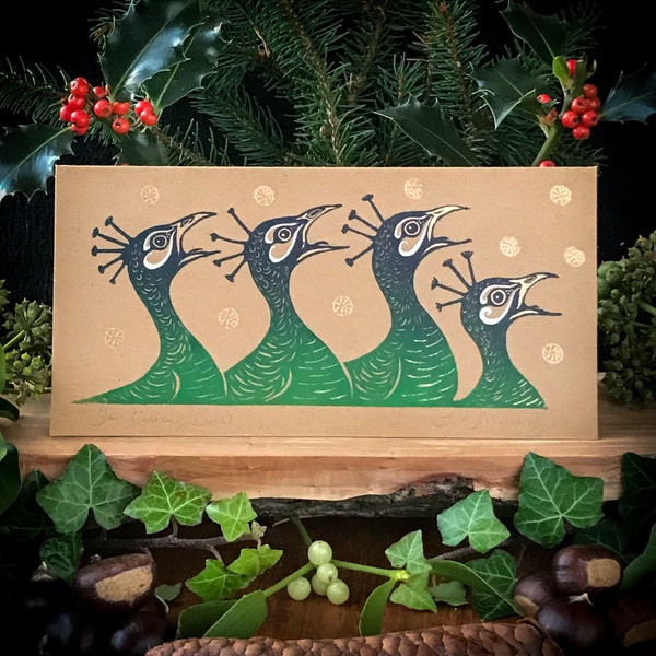 4 Calling Birds - Etsy
