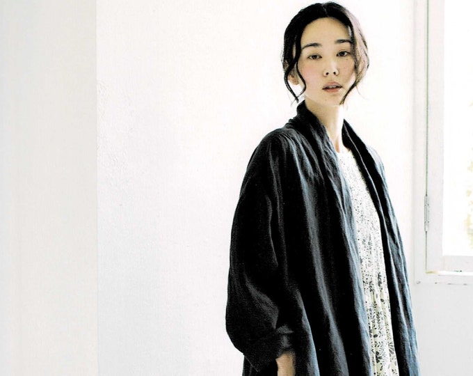 Comfortable Jacket Coat Patterns, Japanese Sewing Pattern for Woman ...
