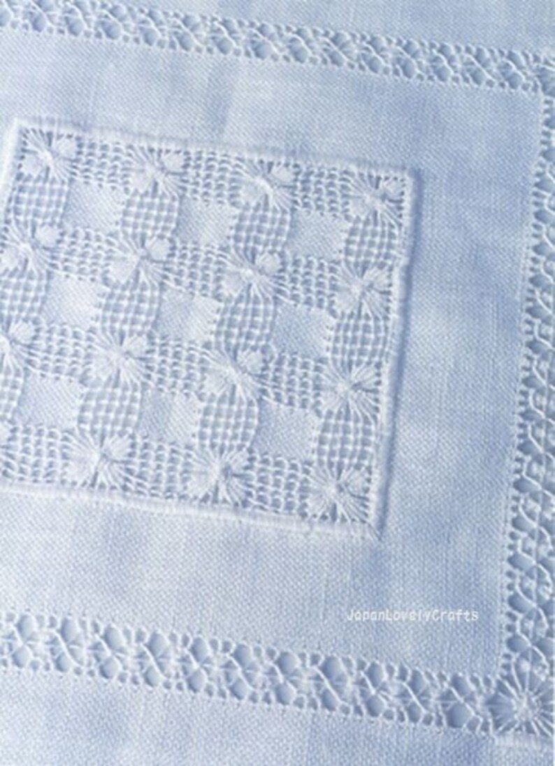 Drawn Thread Embroidery Patterns Japanese Craft Book | Etsy