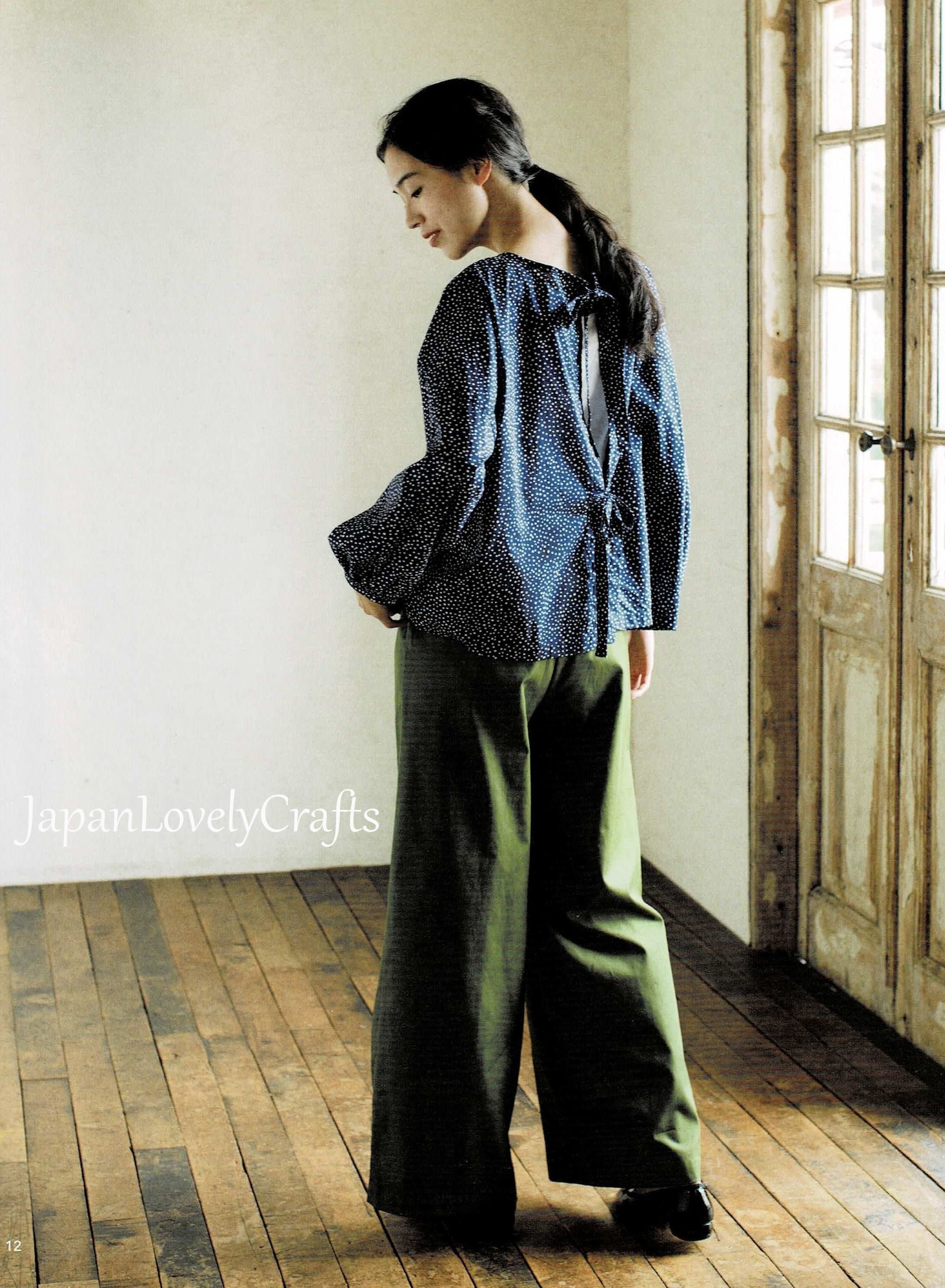 Japanese Style Simple Clothing Sewing Patterns Japanese | Etsy