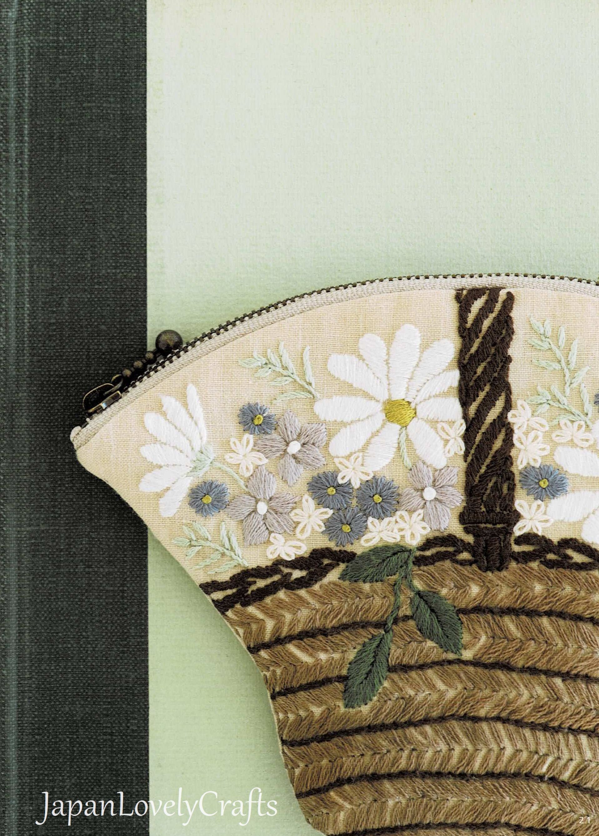 Hand Embroidery Chic Floral Patterns Embroidered Flower - Etsy Canada