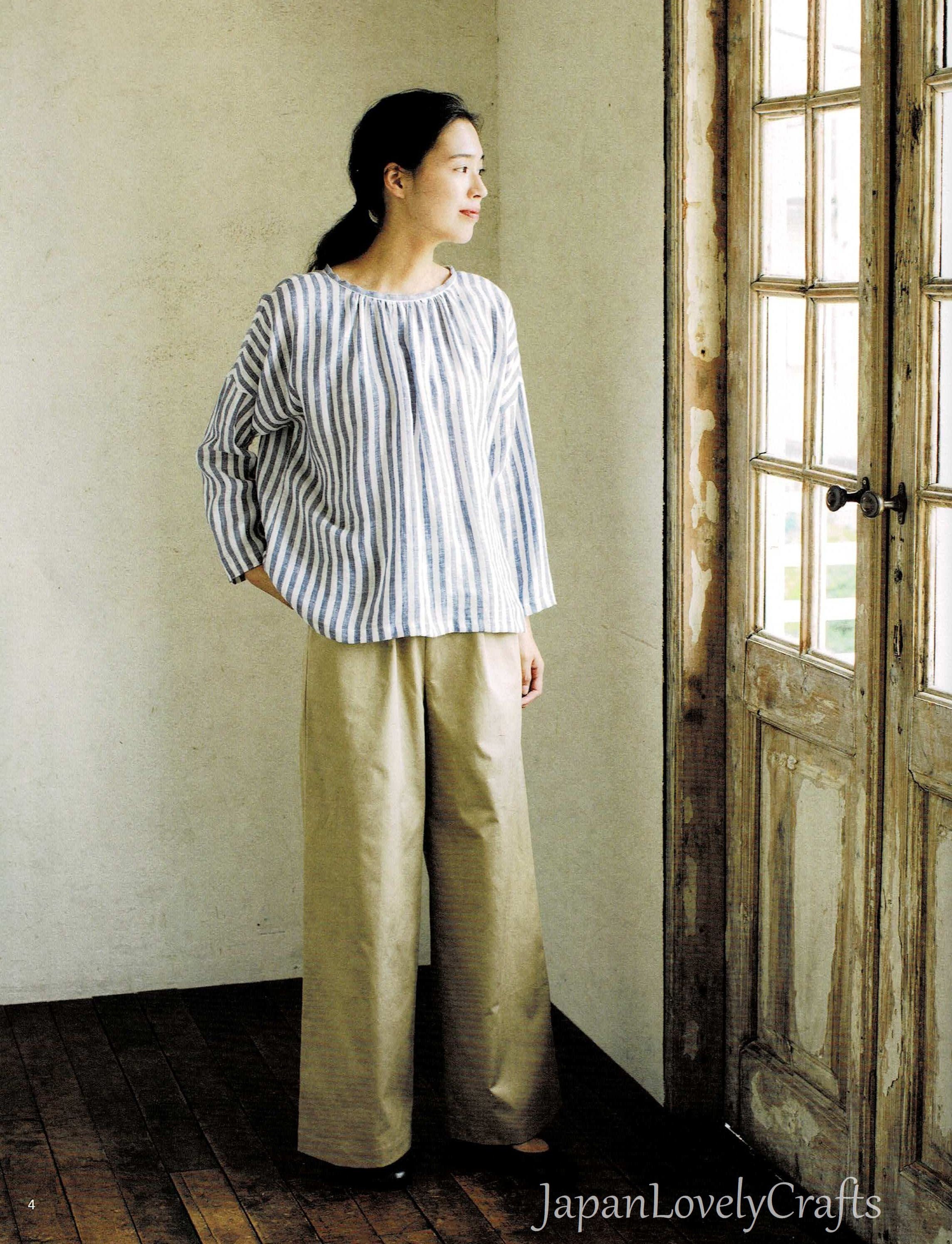 Japanese Style Simple Clothing Sewing Patterns Japanese | Etsy