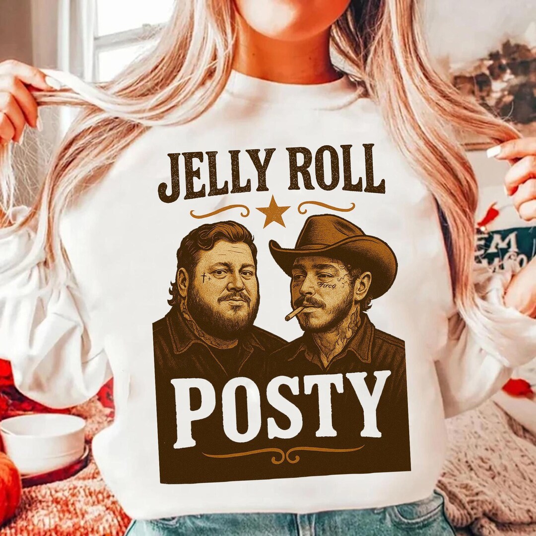 Jelly Roll Posty Shirt, Jelly Roll Concert Shirt, Post Merch, Posty ...