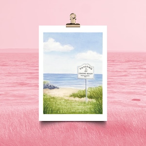 The Summer I Turned Pretty Inspired Art | High Quality Art Print of ...