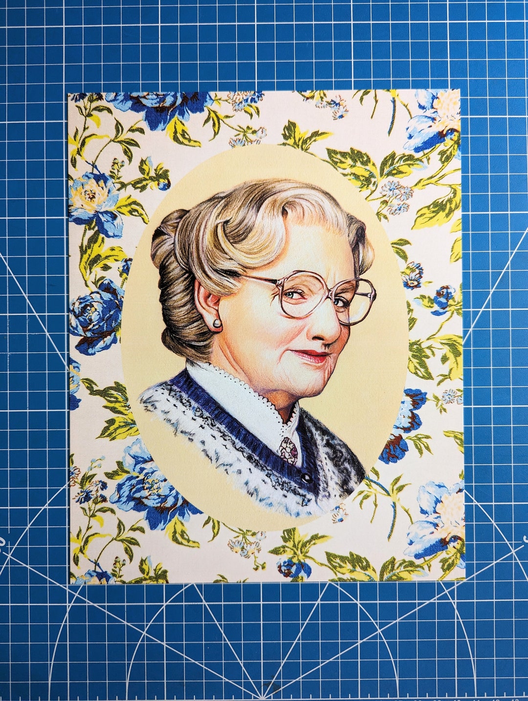 Mrs. Doubtfire Art Print - Etsy UK
