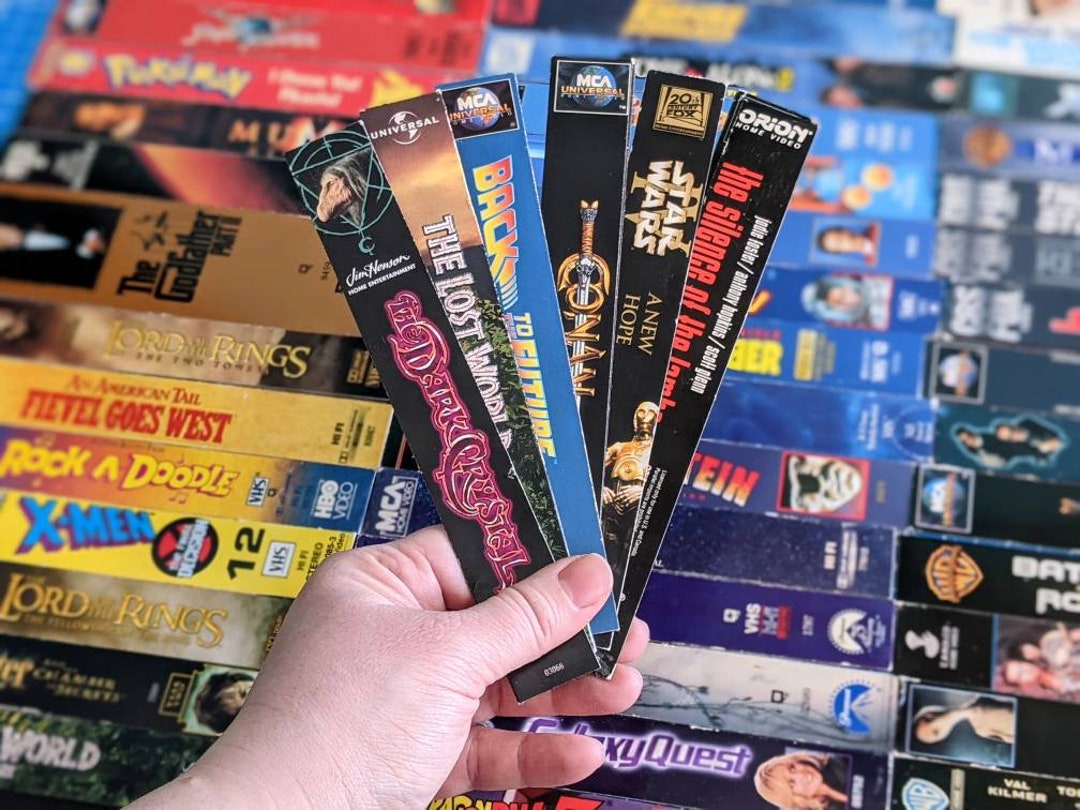 VHS Magnets (side Covers A-L) - Etsy