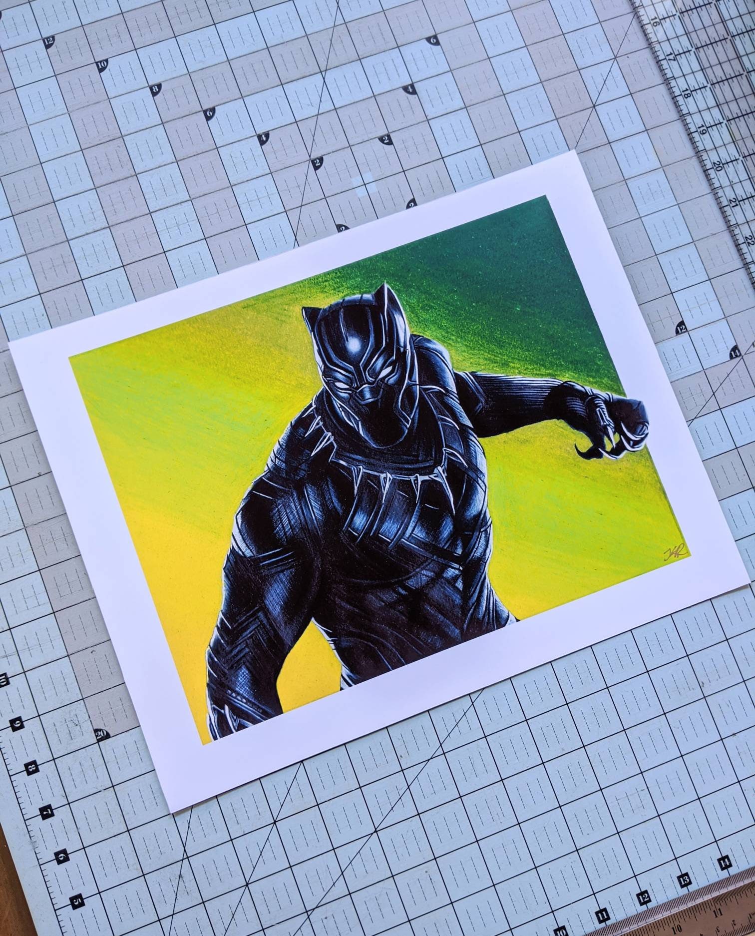 Black Panther Art Print