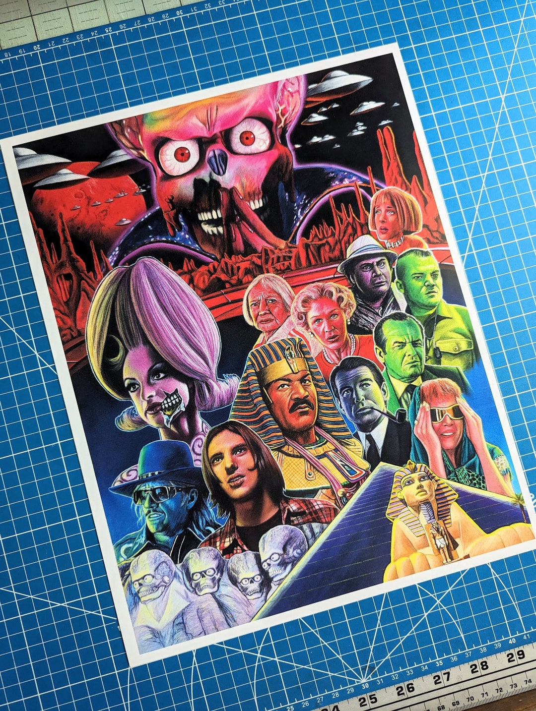 Ack! Ack! 11x14 Art Print - Etsy
