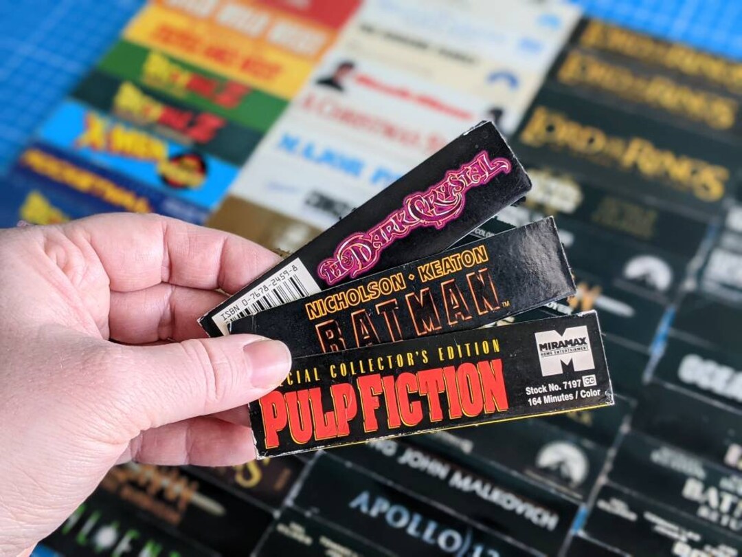VHS Magnets (top Covers A-L) - Etsy