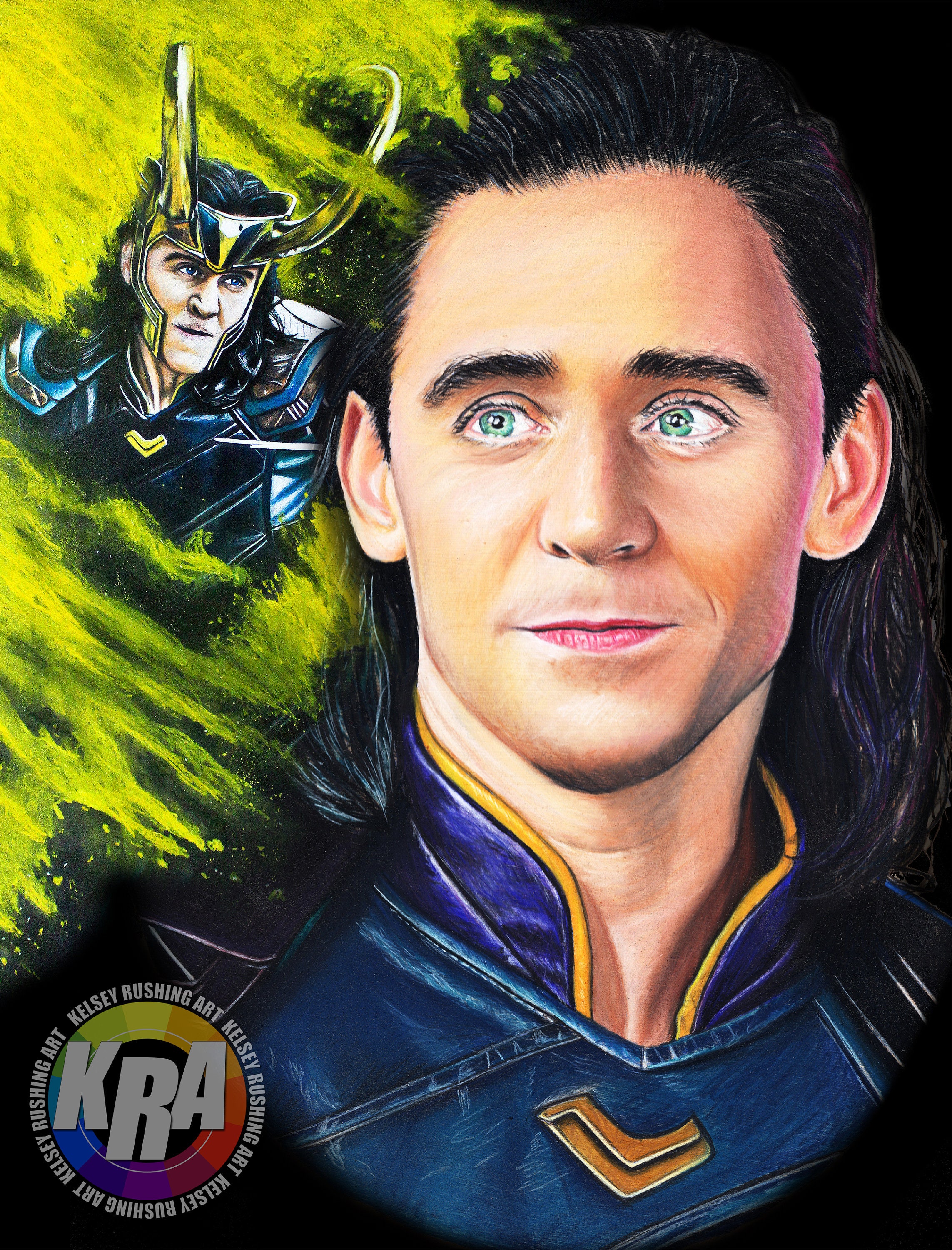 Loki Art Print