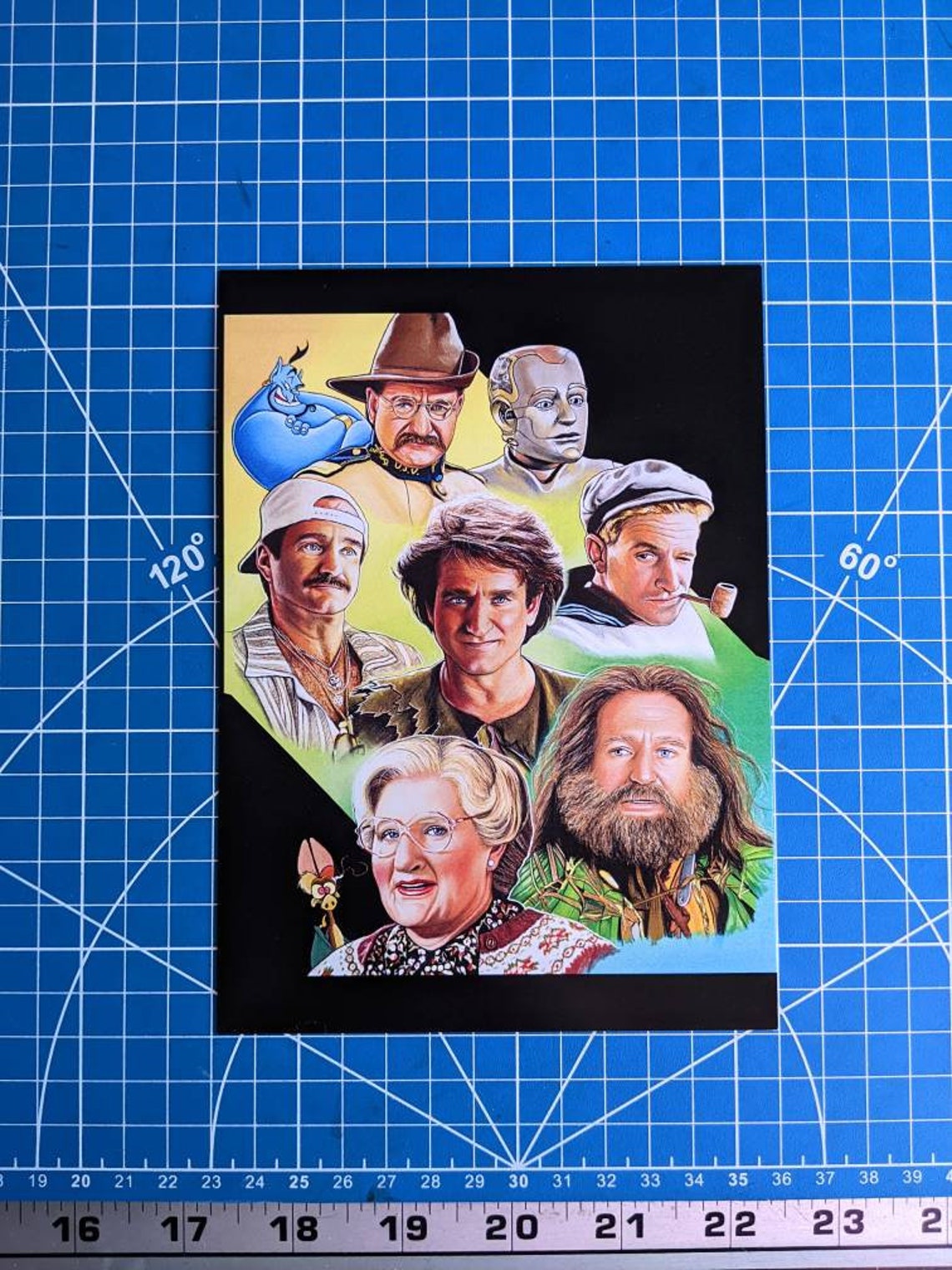 Robin Williams Tribute Art Print - Etsy