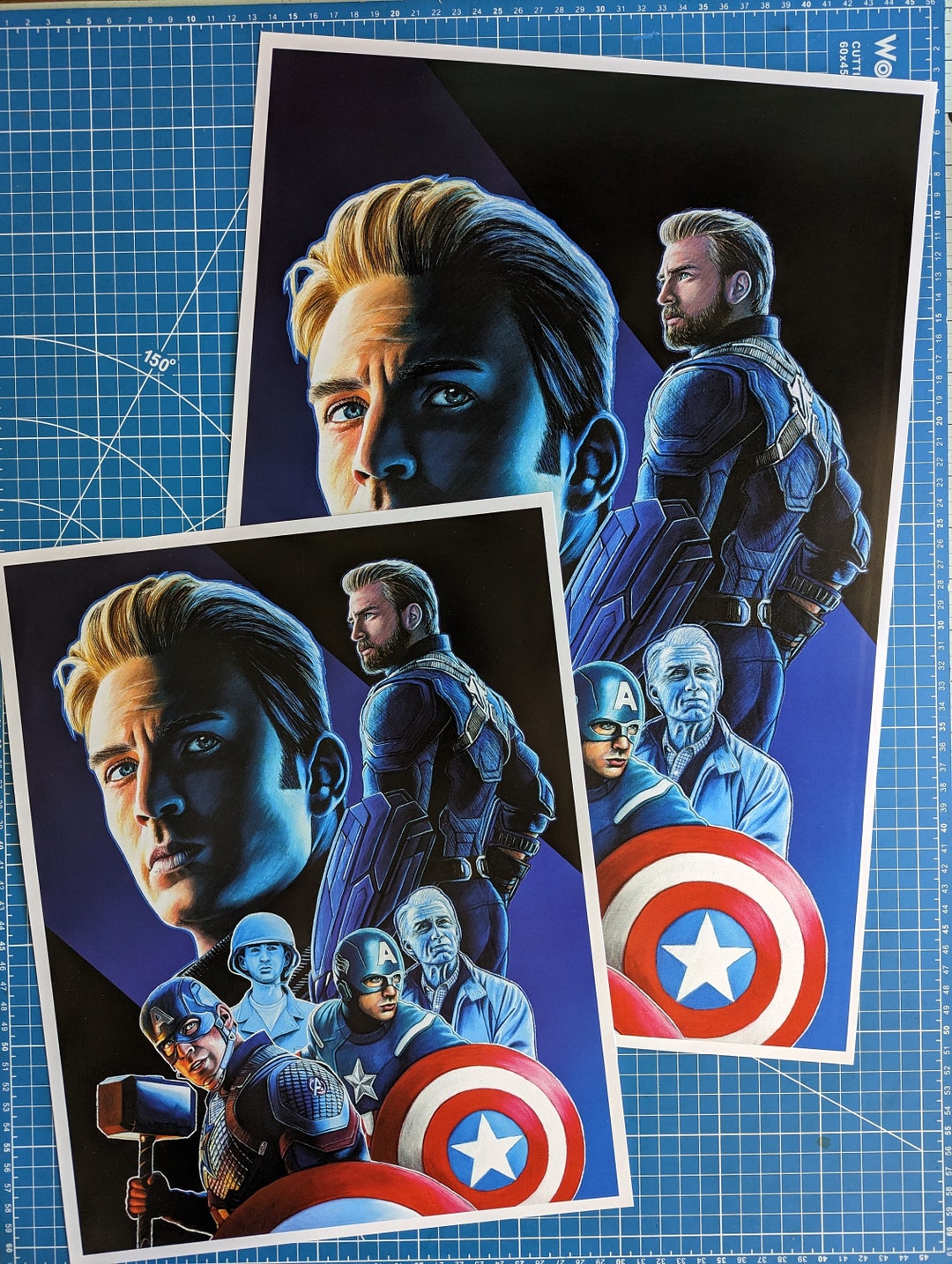 Steve Rogers Art Print - Etsy