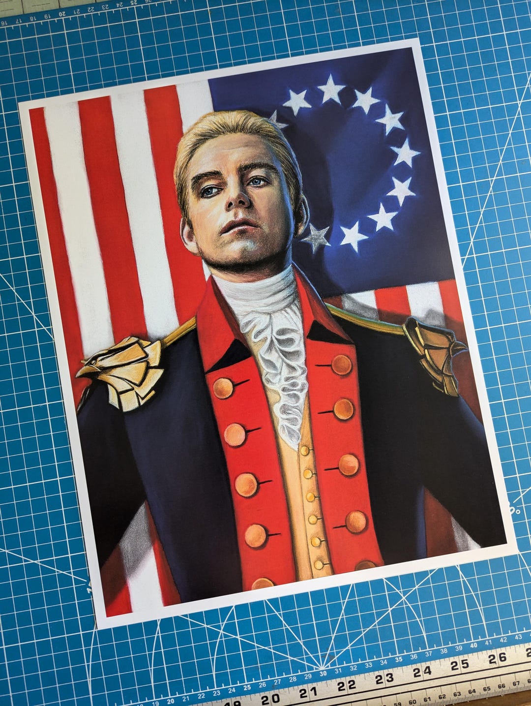Revolutionary War Homeland Security Art Print - Etsy