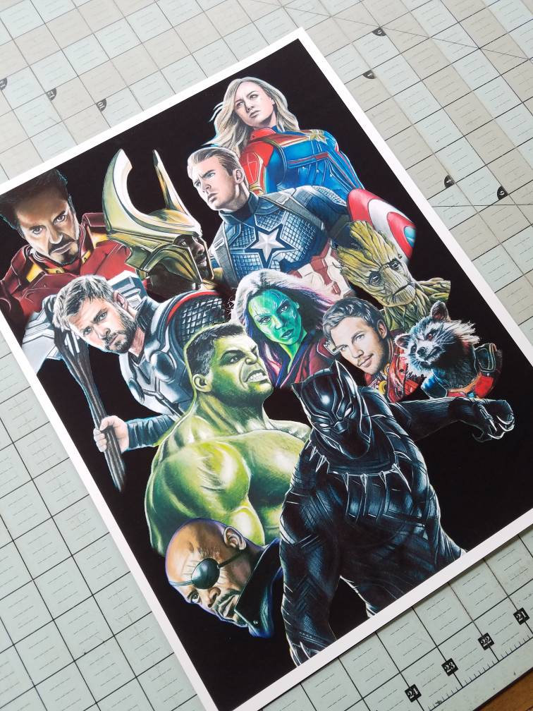 Avengers Art Print