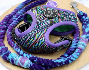 Purple Dog Harness - Etsy