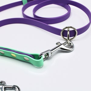 Biothane Dog Leash | Multi-way | Multifunctional Dog Lead | Training Dog Lead | Vegan Leather ...