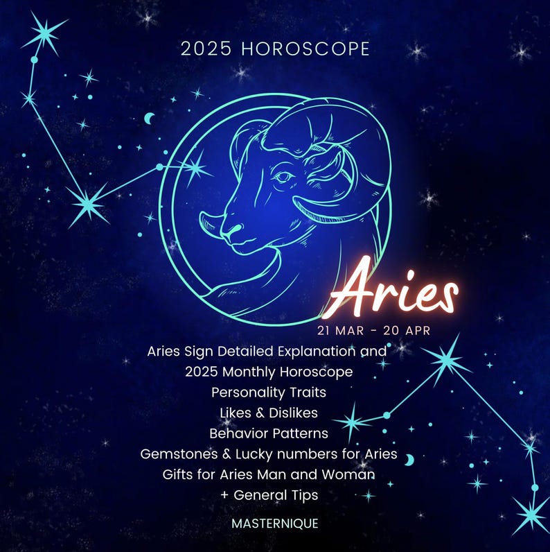 Aries Zodiac Horoscope 2025 Detailed Monthly Astrology Forecast ...