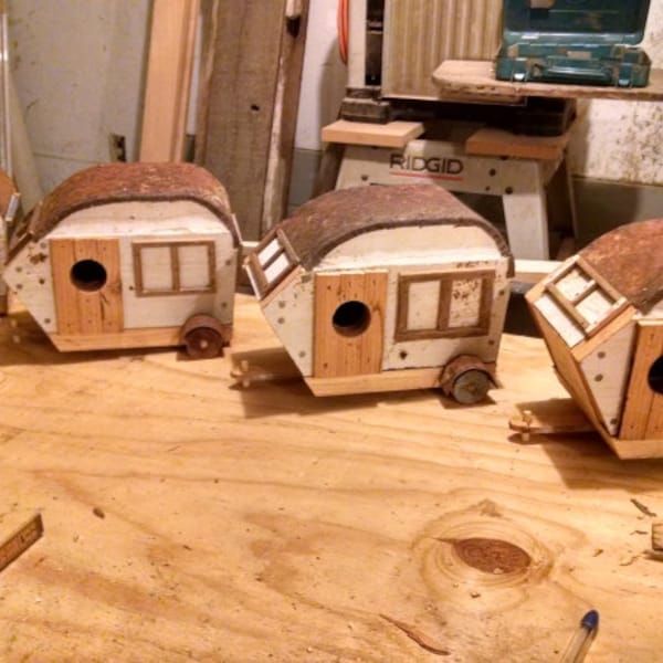 Camper Birdhouse - Etsy