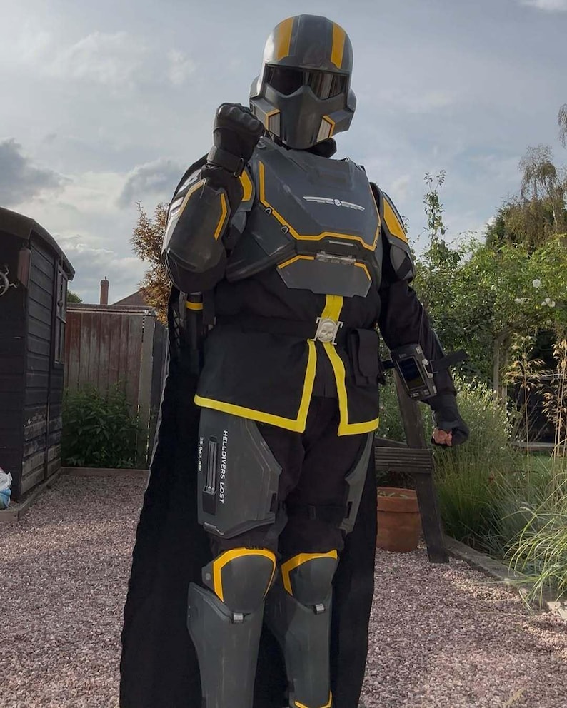 Helldiver’s 2 Full Armor Costume Set – Complete Cosplay Outfit With Helmet - Etsy