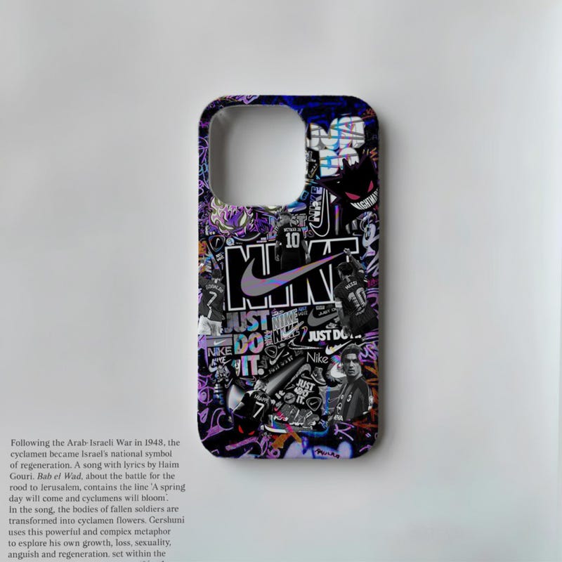 Nike Baby Blue I15 Phone Case - Etsy New Zealand