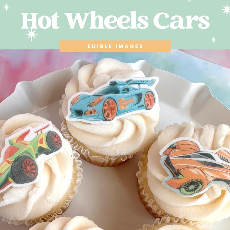 Edible Hot Wheels Cars - Etsy