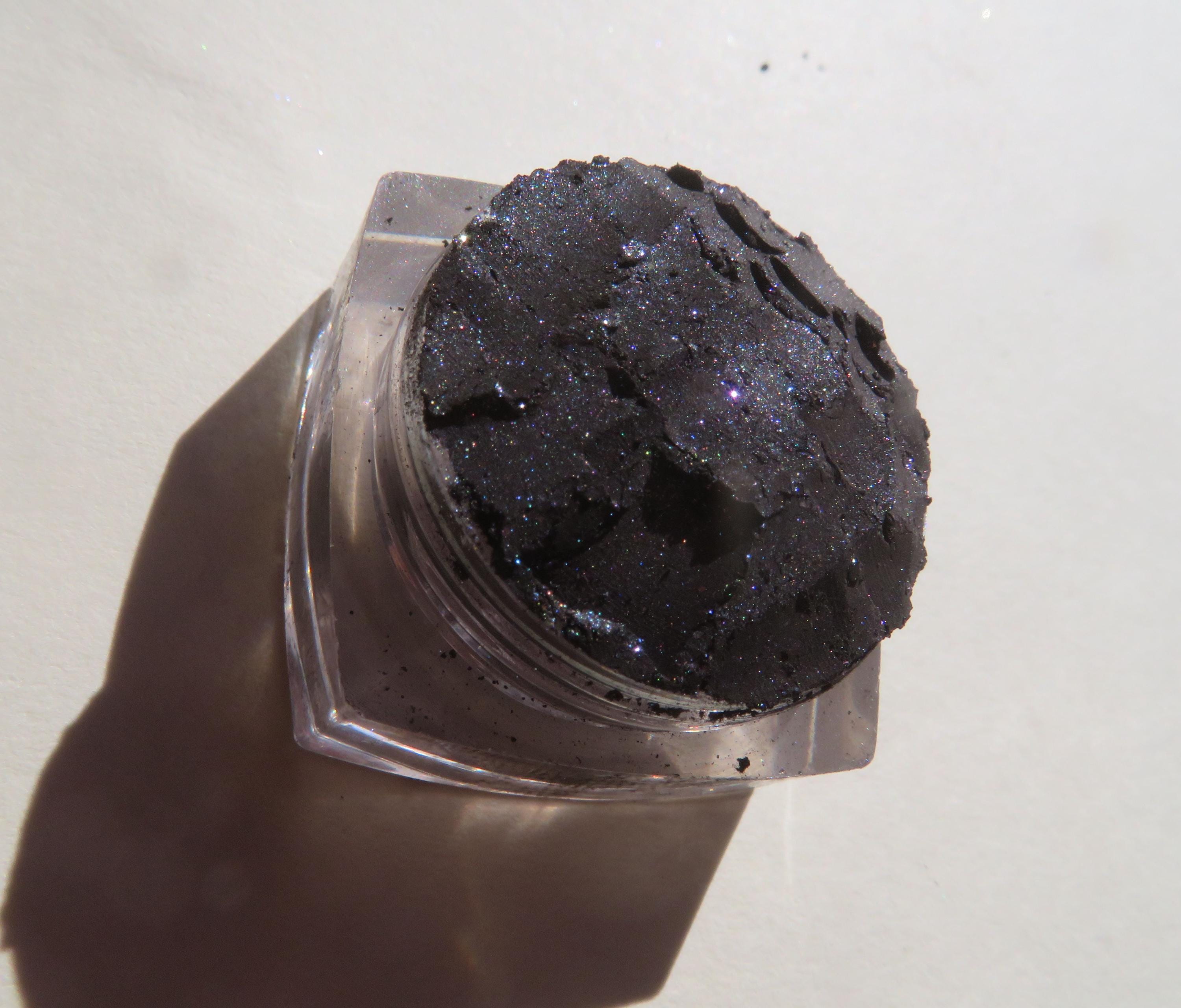 EROS - Dark Black Shimmer Loose Pigments Mineral Eyeshadow, Vegan ...