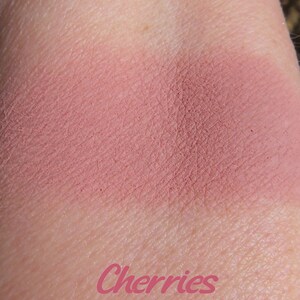 Cherries Eyeshadow: Matte Dusty Rose, Mica-free and Titanium Dioxide ...