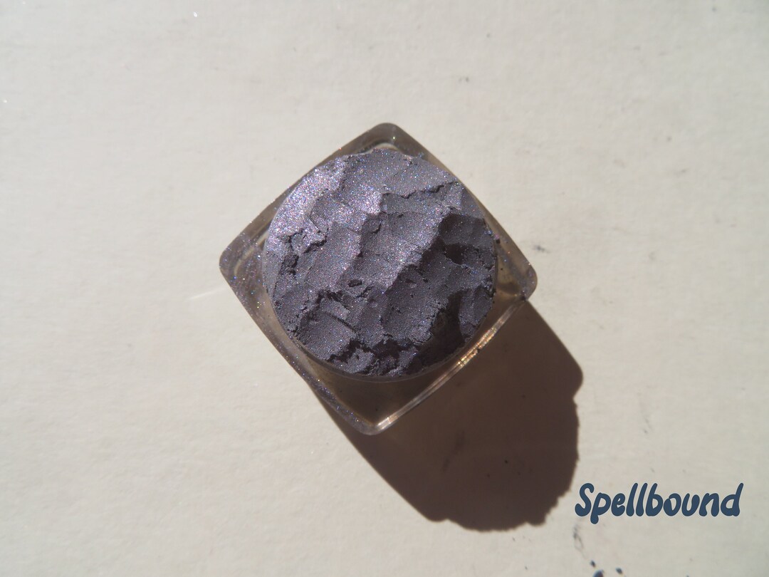 Spellbound - Dark Gray Shimmer Mineral Eyeshadow: Vegan, Cruelty-free ...