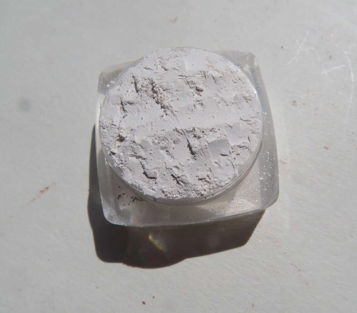 White Sparkle & Matte White Mineral Eyeshadow Set Heavy - Etsy