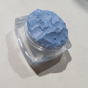JESSE - Bright Sky Blue Shimmer Mineral Eyeshadow, Loose Pigments ...