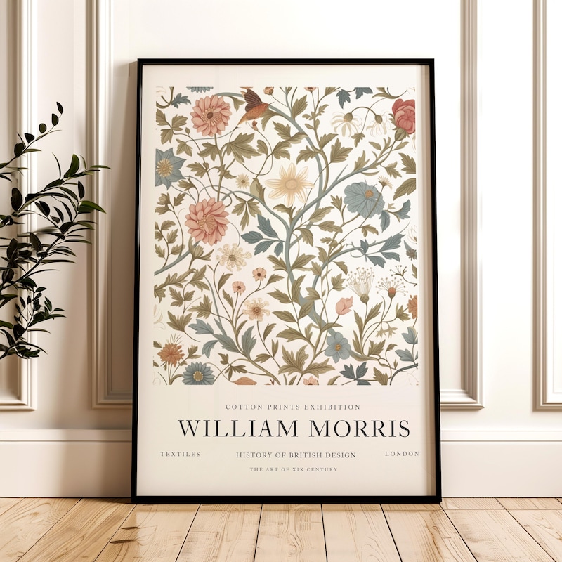 William Morris Framed Prints - Etsy