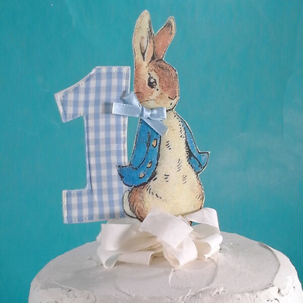 Peter Rabbit Cake Topper - Etsy