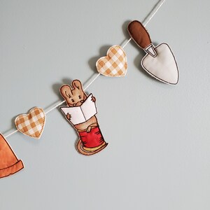 Peter Rabbit Banner, Peter Rabbit, Duck, Mouse Nursery Bunting, B222 - Etsy