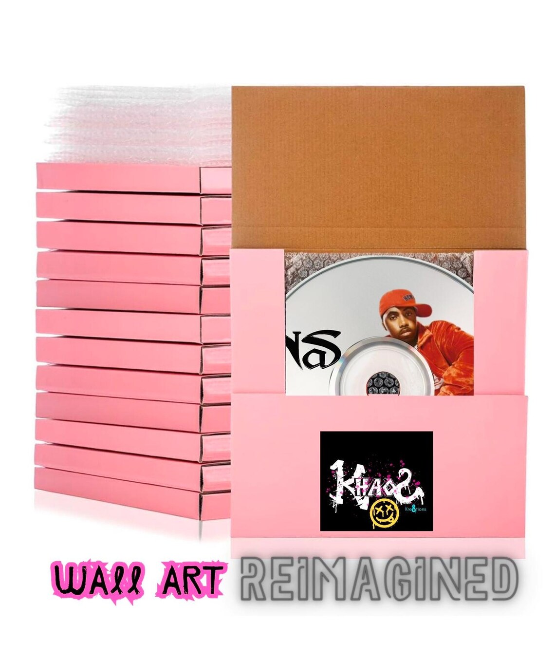 2PAC BW 12” Mirror CD Art - Etsy