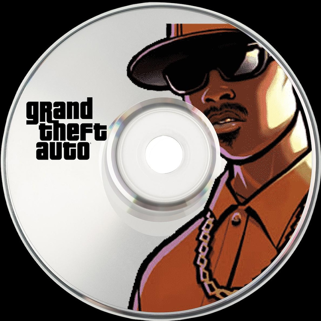 GRAND THEFT AUTO 12” Mirror Cd Art - Etsy