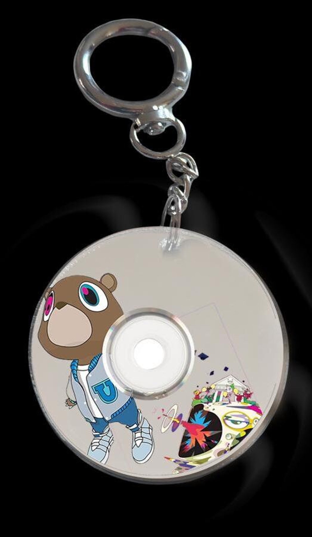 GRADUATION 2" Mirror CD Keychain Stunning 2" Double Sided Mirror CD ...